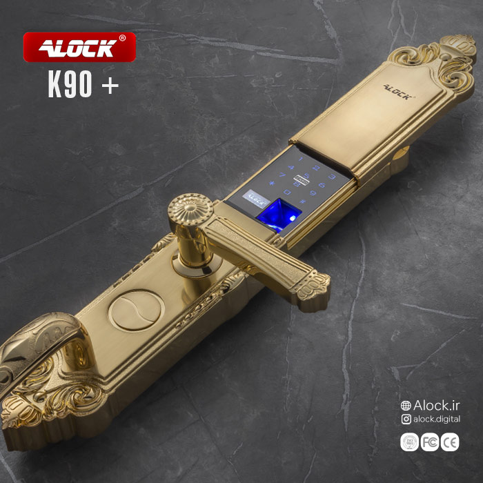 قیمت و خرید قفل اثر انگشتی دیجیتال ALOCK مدل K90 + G